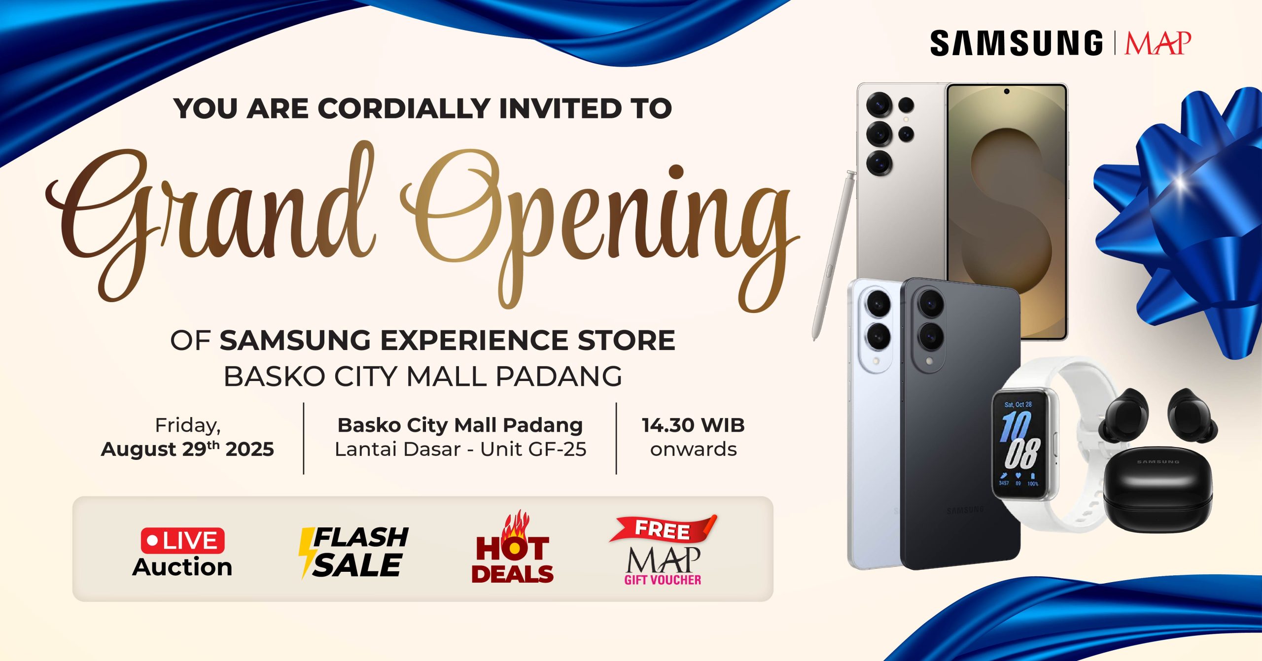 Samsung-MAP Resmikan Experience Store di Padang, Tawarkan Inovasi ...